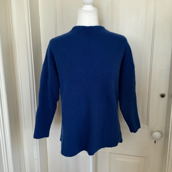 Pure Collection | Sweaters | Royal Blue 0 Cashmere So Very Soft Boat ...